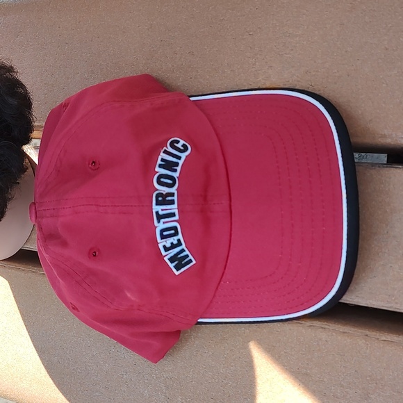 K-Products | Accessories | Medtronic Stitched Letters Strapback Cap Hat ...